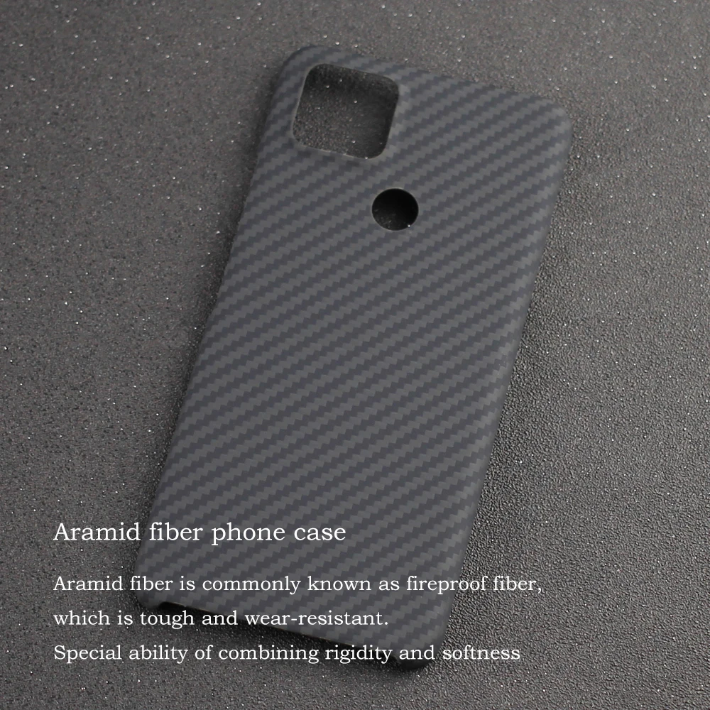 Real Pure Carbon Fiber Case For Google Pixel5 Pixel 4a 5g Case Aramid ...