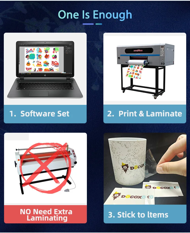 Kingjet UV DTF Printer - Efficient Logo Printing Solutions