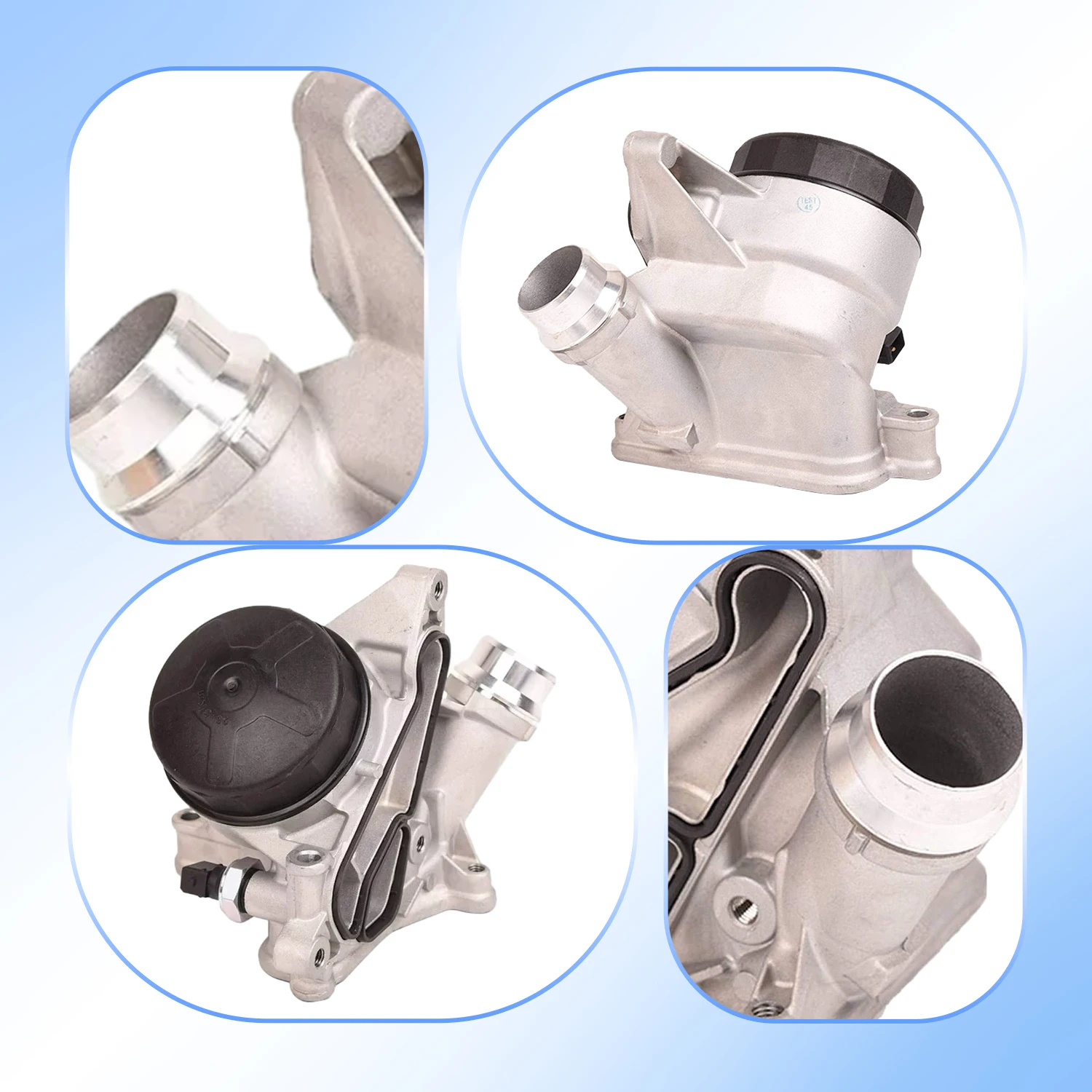 Maner Auto Engine Parts Oil Filter Housing 11428642289 11428683206 For ...