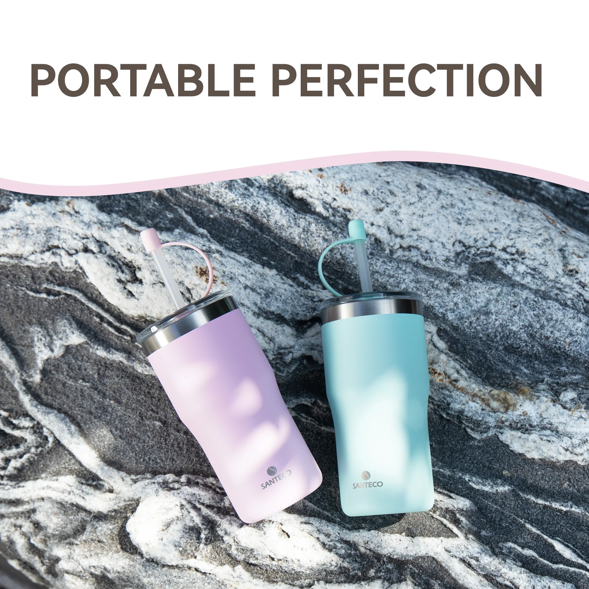 HAERS 2024 New Arrived 500ml Customize Logo Powder Coated Stainless ...