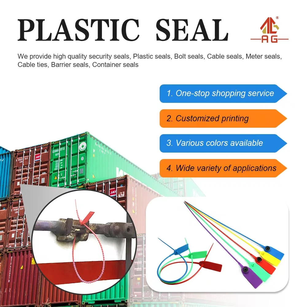 High Tensile Self-locking Tamper Proof Truck Seals For Oil Tanker - Buy ...