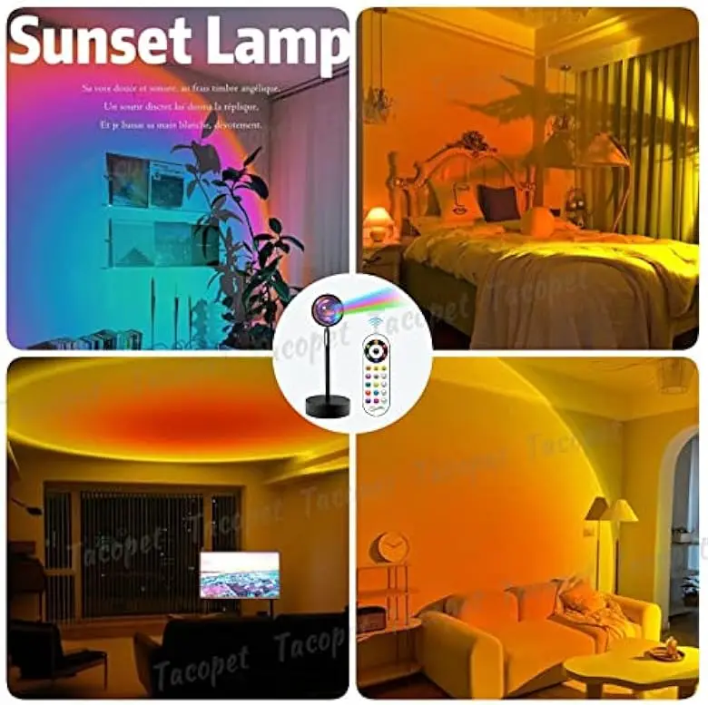 Chaoliu Modern Photography Sunset Lamp Led Color Projection Night Light ...