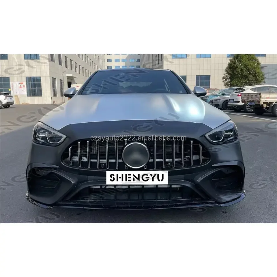 Body Kit Include Grille Exhaust Pipe Frone Car Bumpers For Mercedes ...
