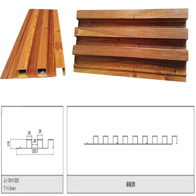 Modern Powder Coated Aluminum Ceiling Profiles for Exhibits