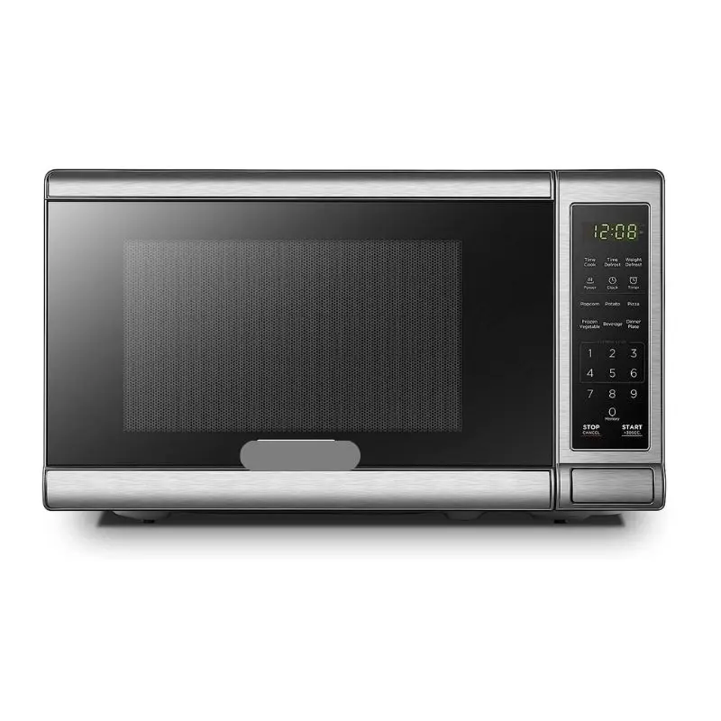 Em720cb7 Digital Microwave Oven With Turntable Push-button Door,Child ...
