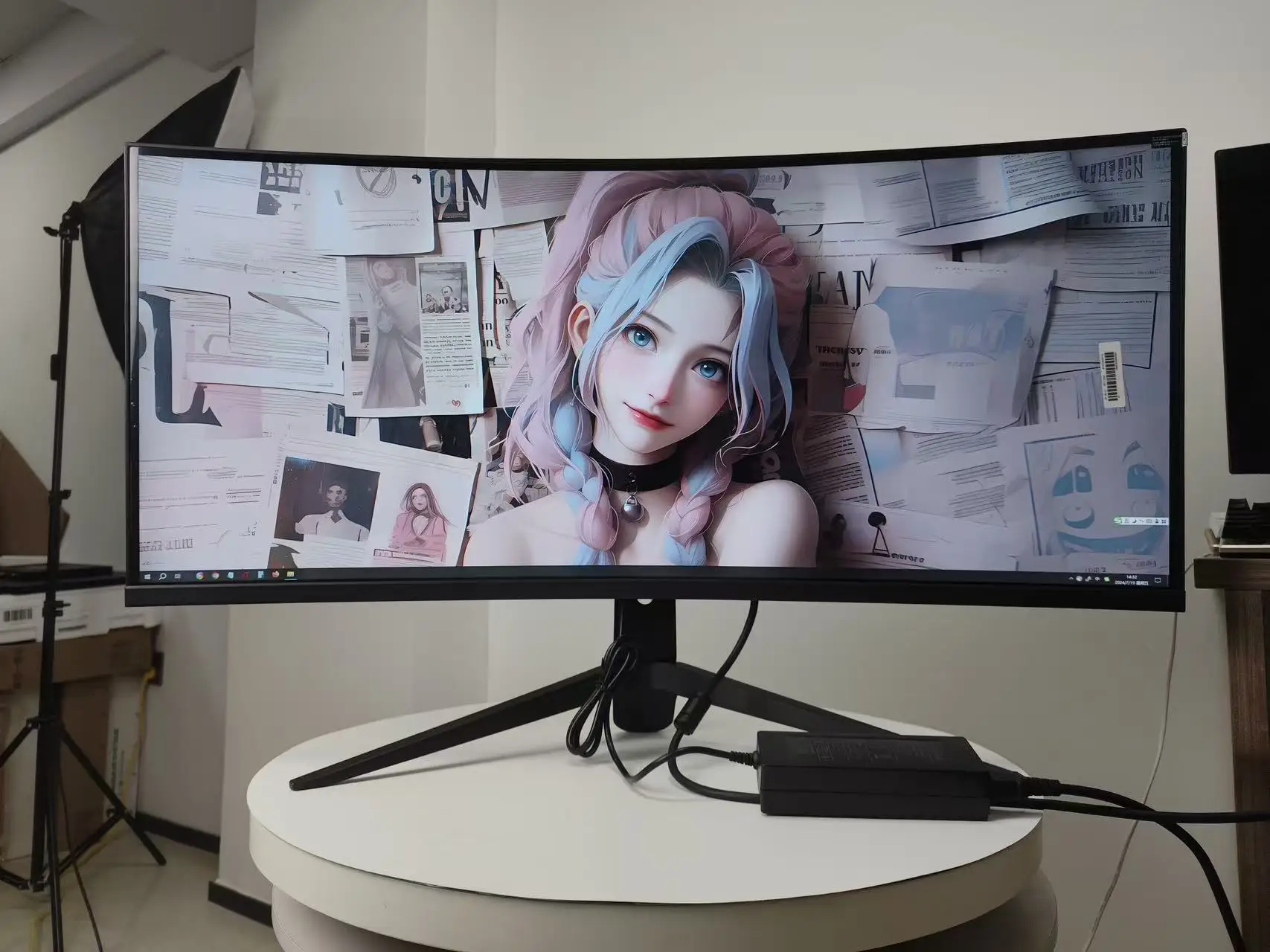 OEM Ultra Wide Curved Monitor 4K High Resolution 60hz Computer Gaming ...