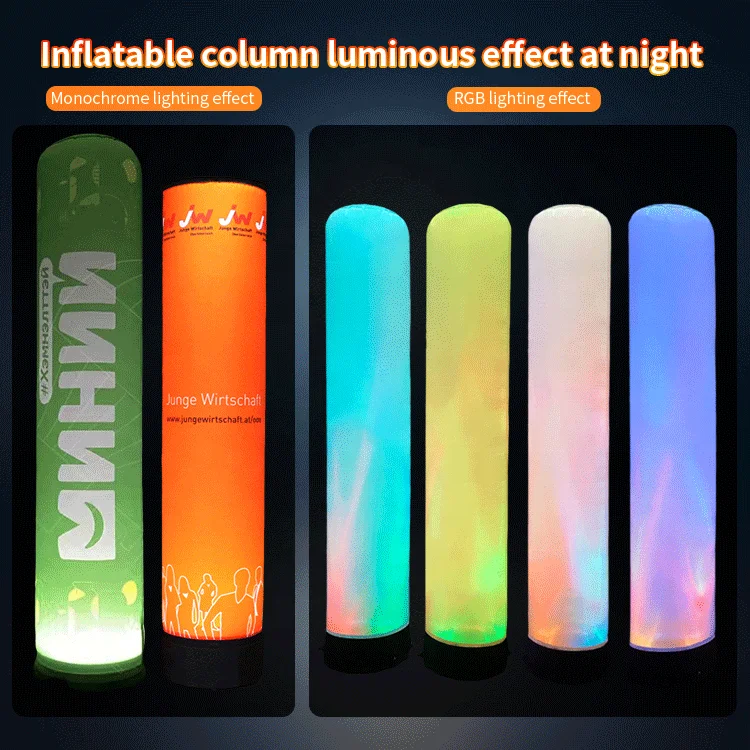 Advertising LED Inflatable Pillars - Customizable Solutions