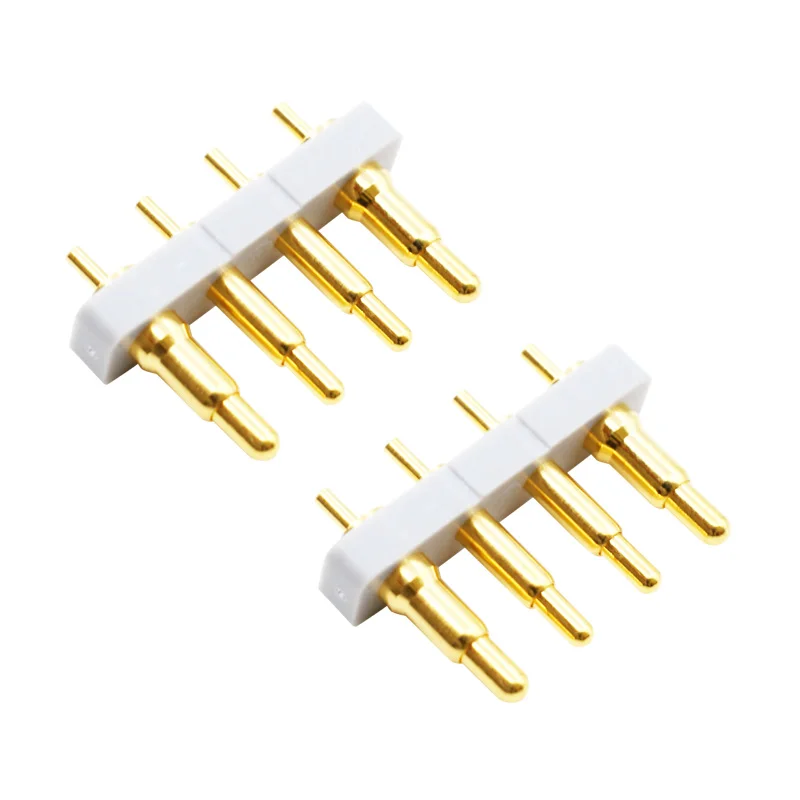 4 pin spring loaded POGO pin connector