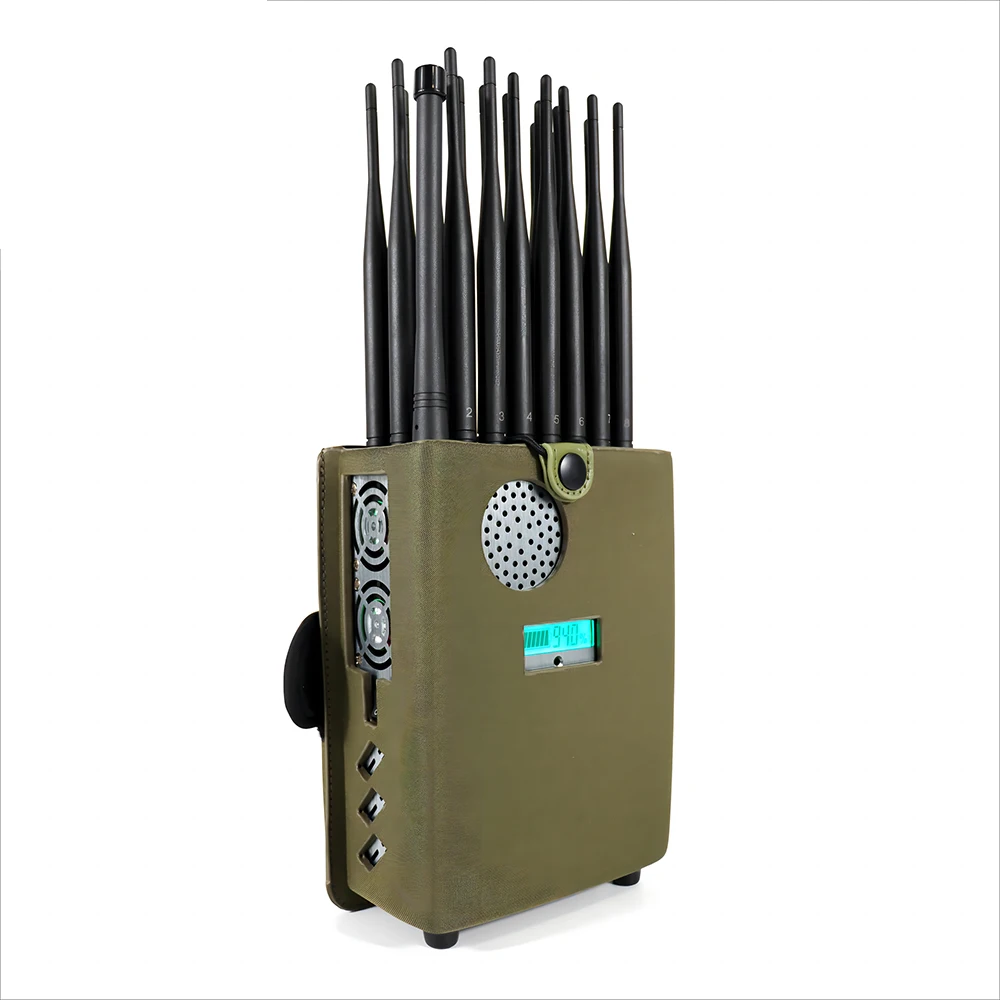 Portable 24-antenna Cellphone Signal Isolator Detector 2g 3g 4g 5g Gps ...