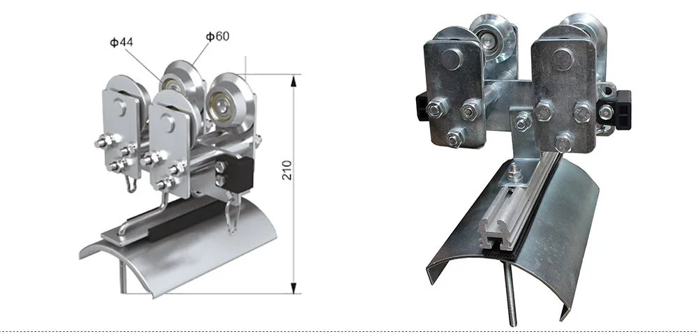 KOMAY I Beam Cable Trolley Crane - Durable & Efficient