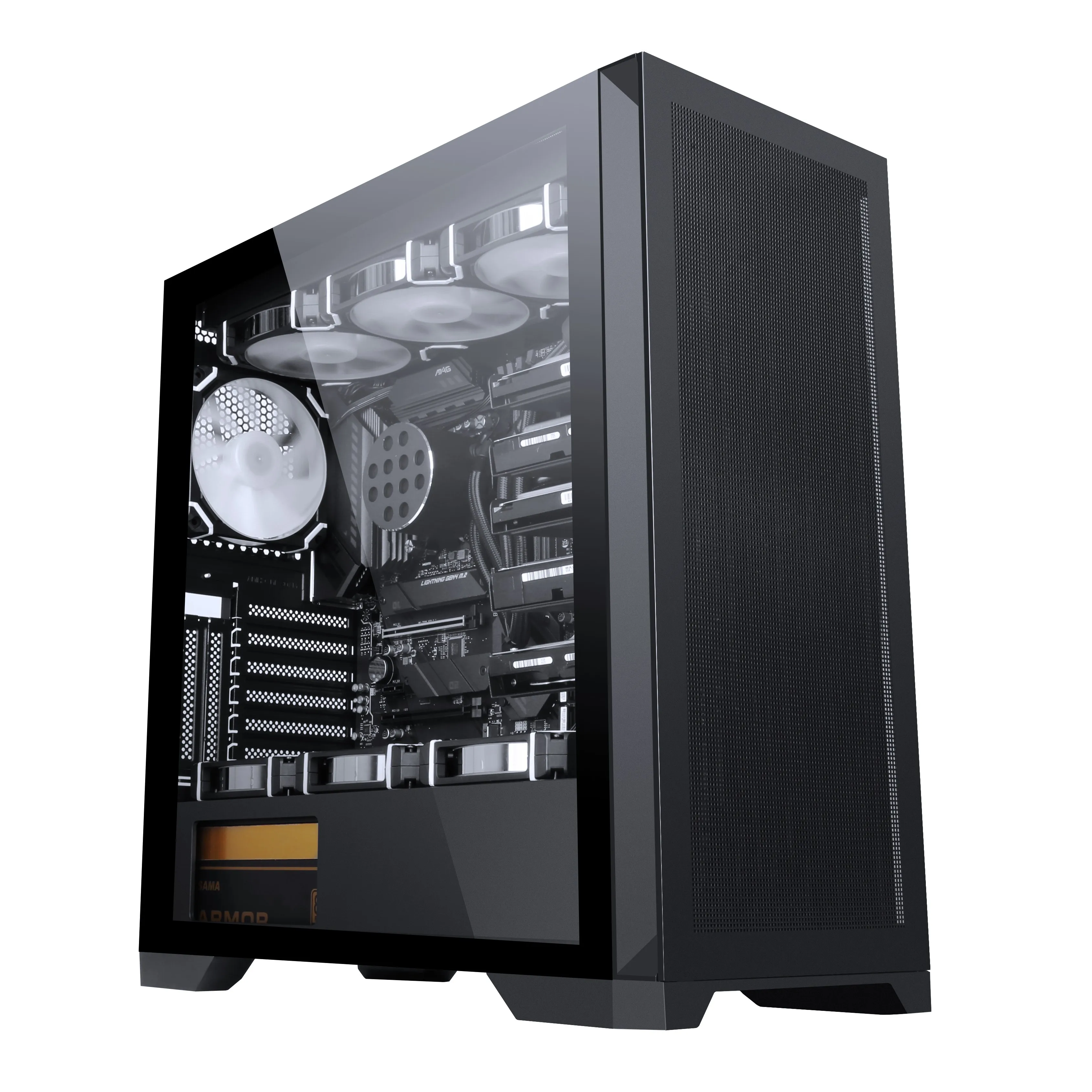 SAMA Mesh Front Panel PC Case - Gaming & Multiple Installations