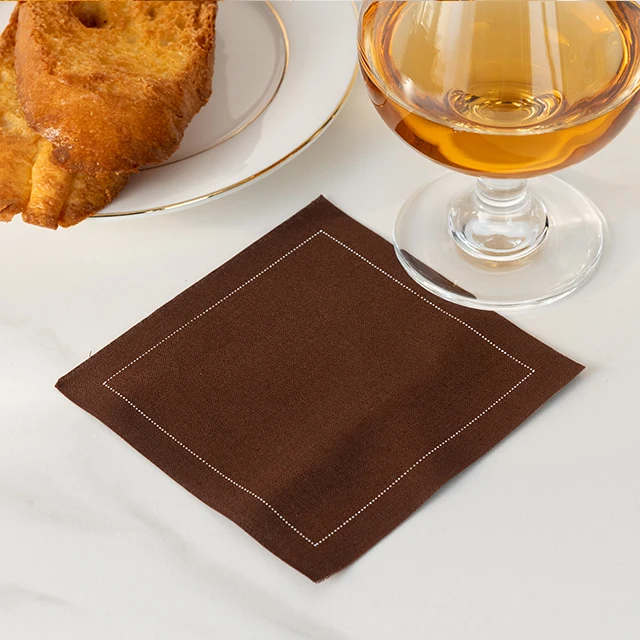 Tear off Cotton Napkin Linen Look - Perfect for Restaurants