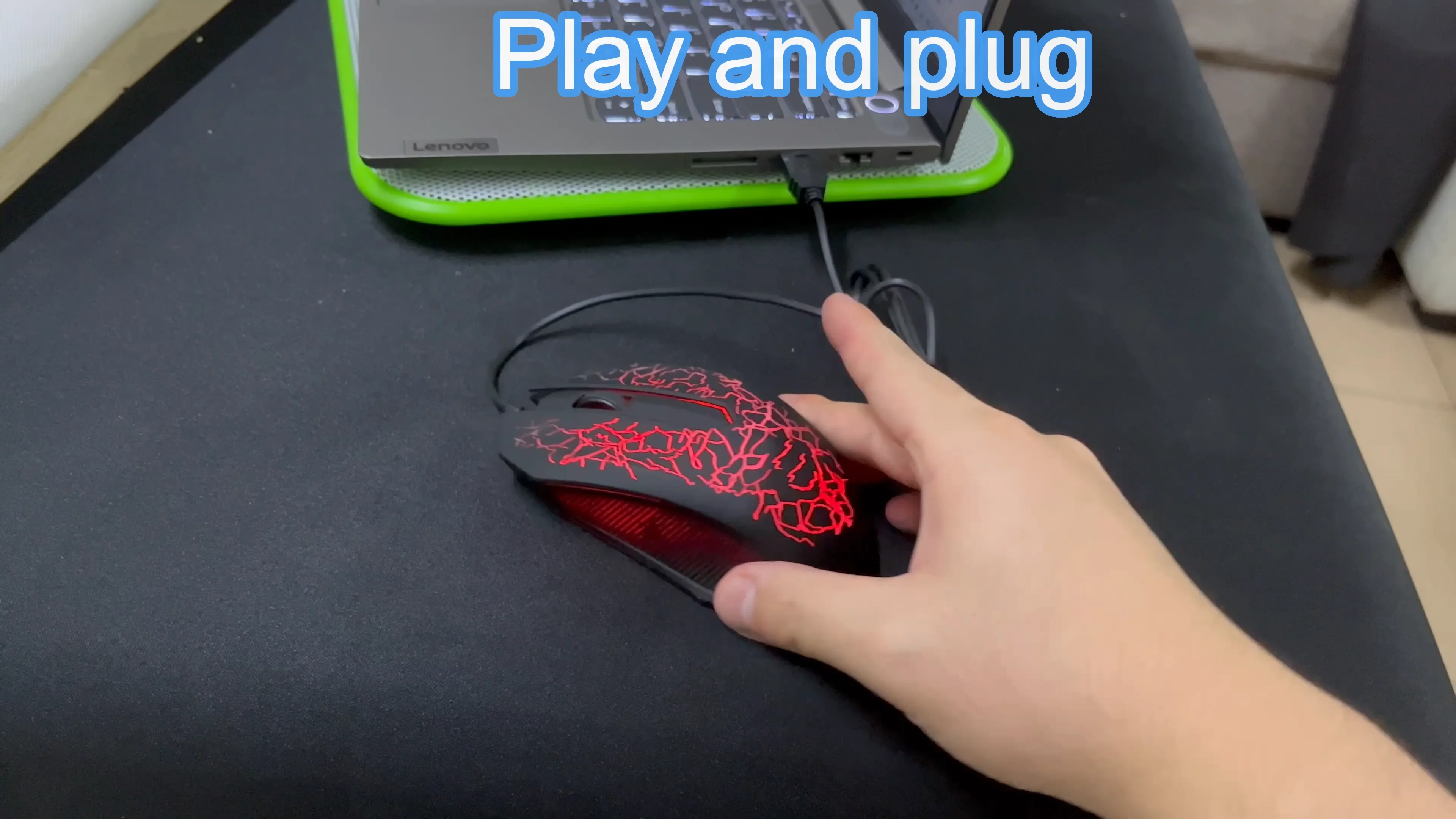 Usb Rgb Glowing No Delay Colorful Backlight Mice 1000dpi Laptop ...