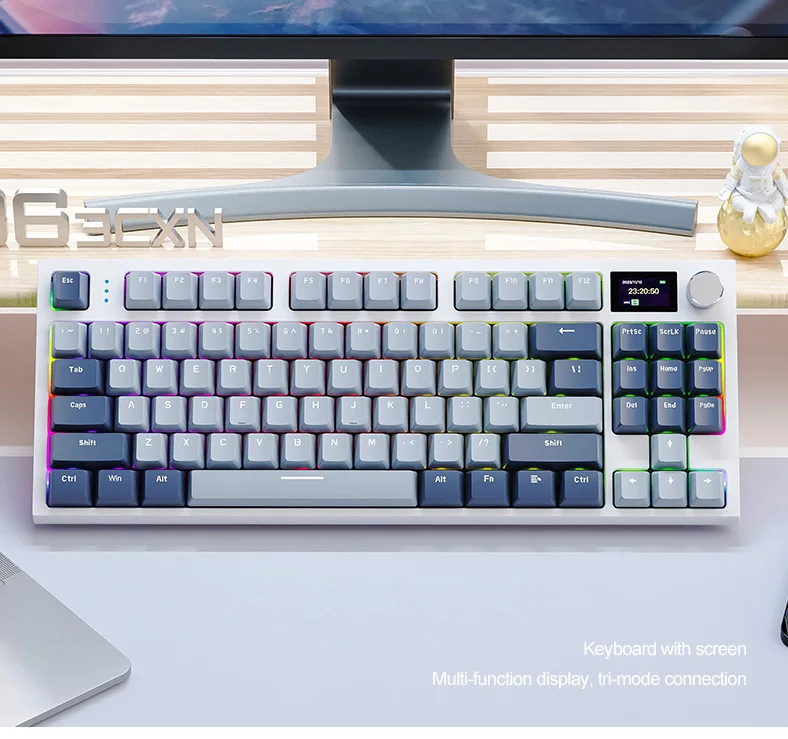 K86 Wireless Mechanical Keyboard - Multi-Key Anti-ghosting