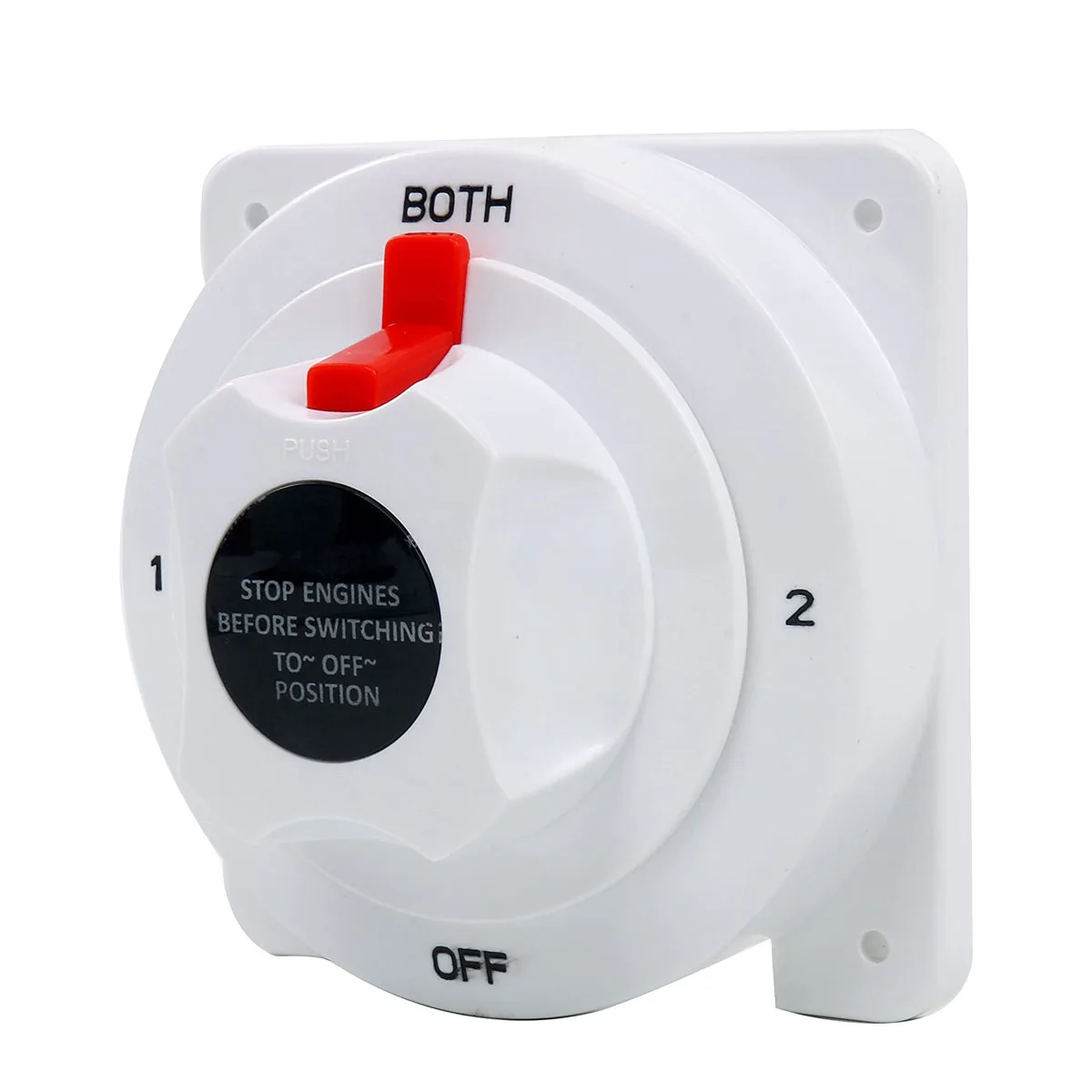 YUJIE Marine Dual Battery Disconnect Isolator Selector Switch
