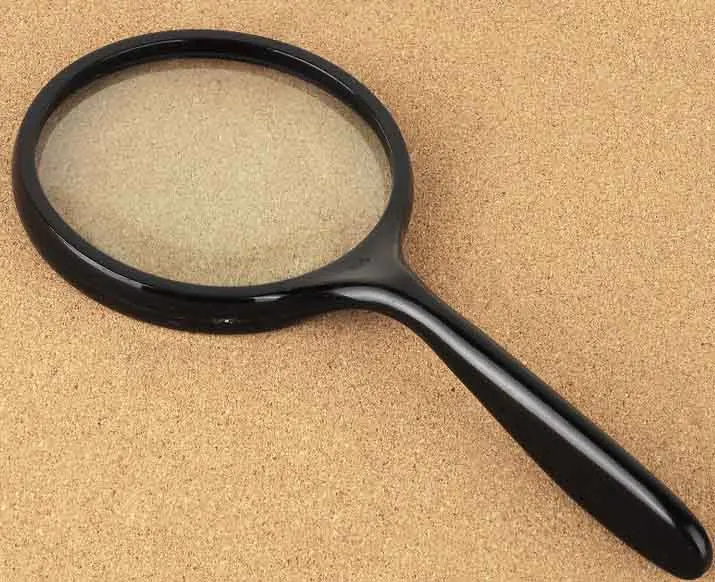 75mm Crank Handheld Magnifying Glass Magnifier Paper Packaging Box,Home ...