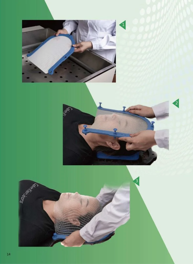 Perforated Thermoplastic Mask For Hospital Clinical Cancer Treatment ...