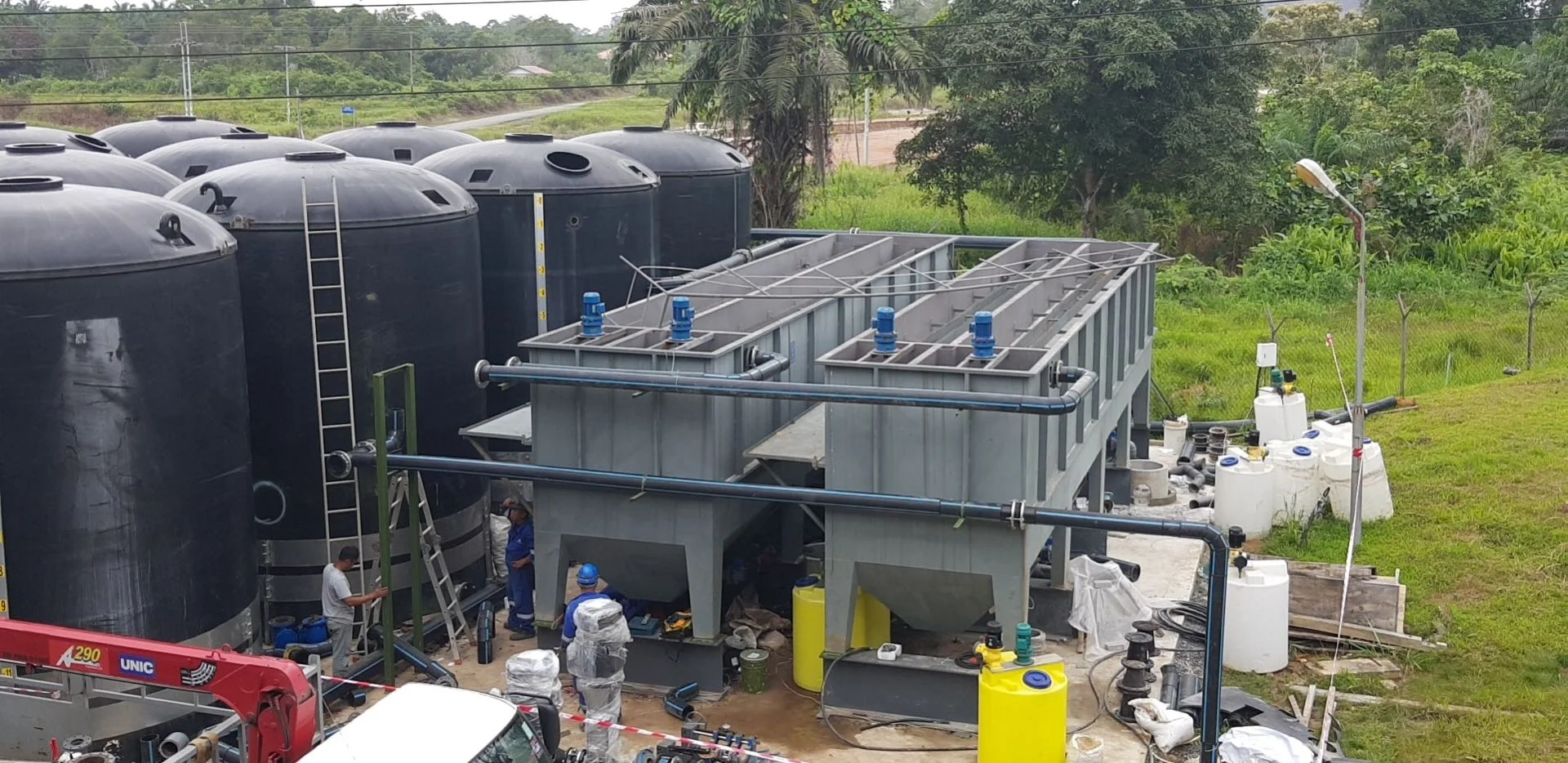 Wastewater Treatment Sedimention Water Tank Lamella Clarifier - Buy ...