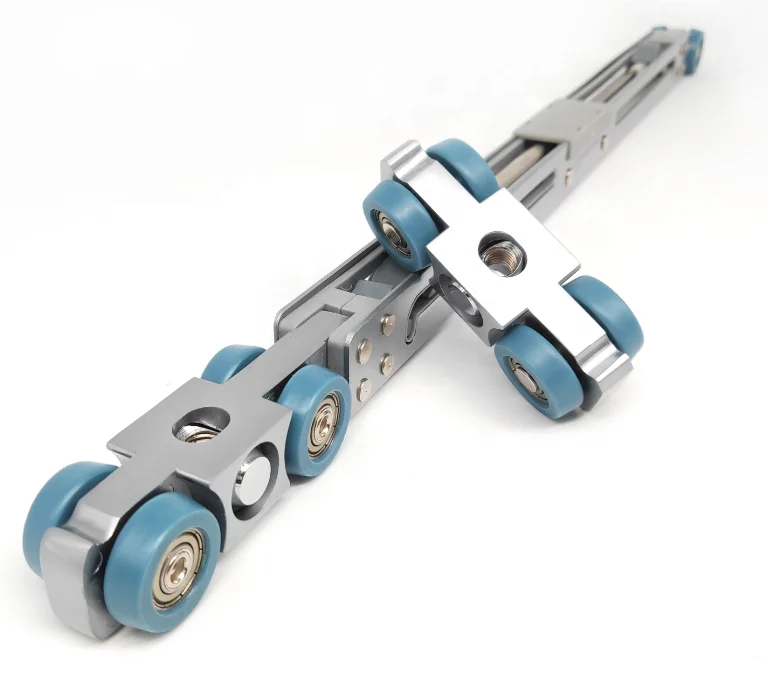 Frameless Sliding Glass Door Roller System Kit - Soft Close