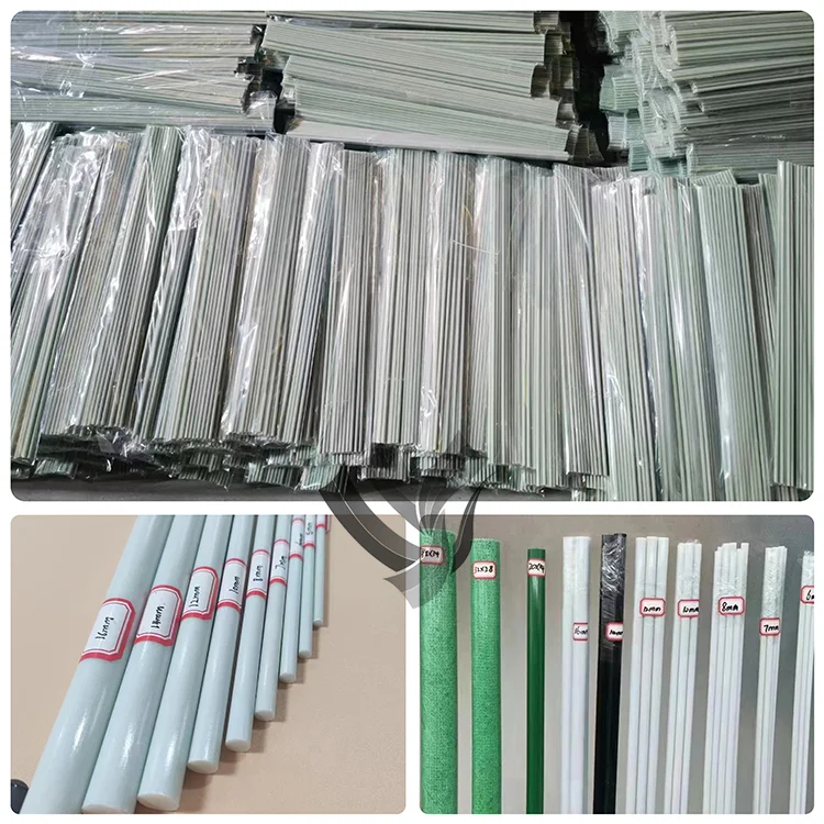 High Quality 4mm 5mm 6mm 7mm 8mm Fiber Glass Rods Fiberglass Sticks for ...