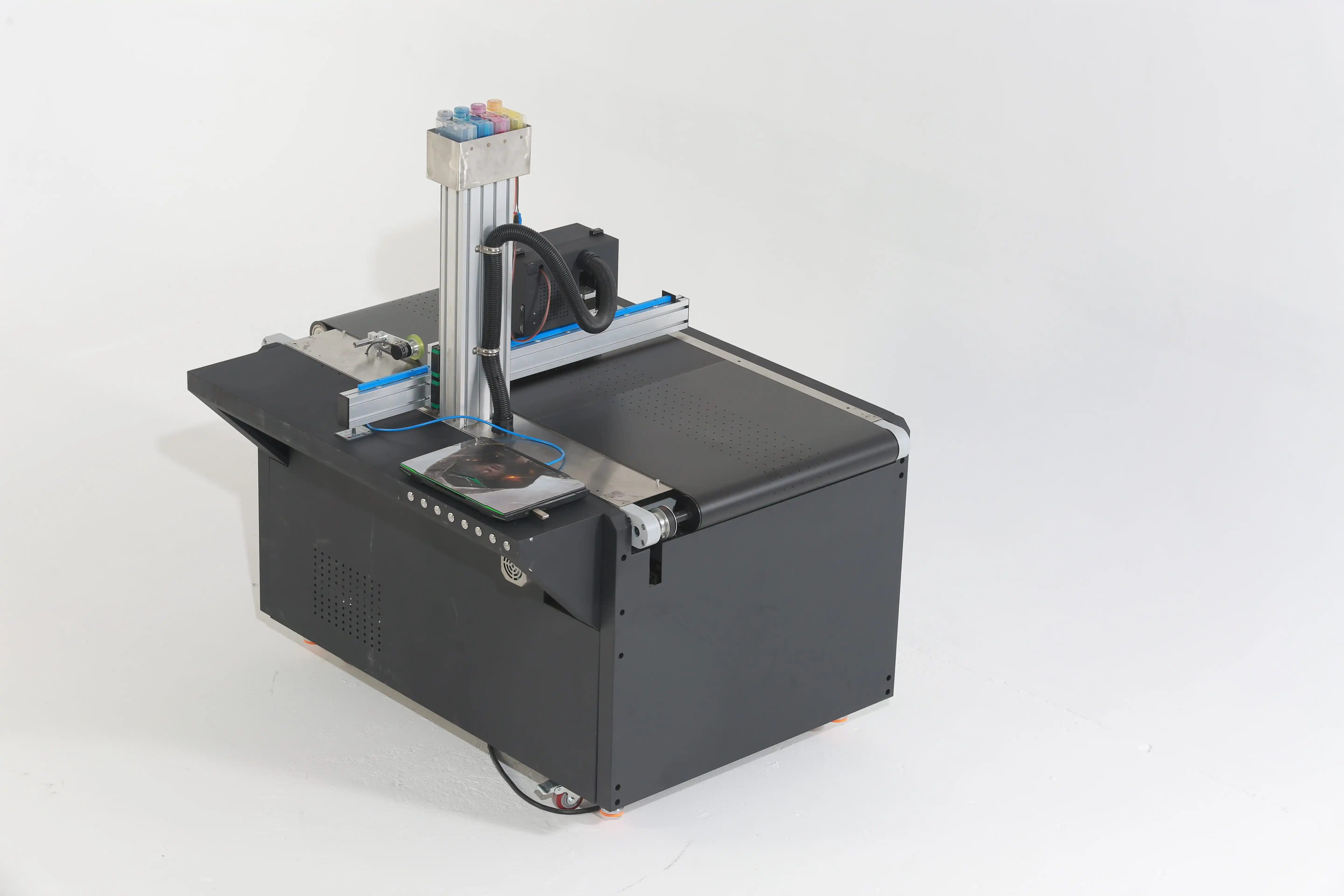 Single Pass Digital Printer For Packaging Label Printing With Cmyk ...