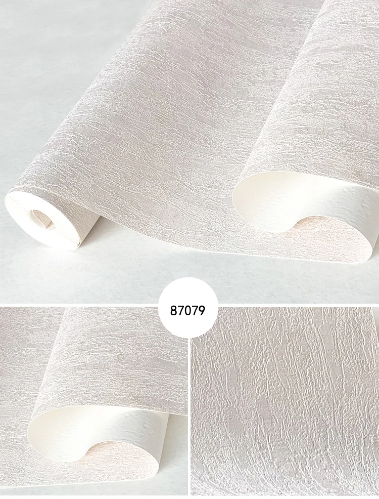 Peel And Stick Wallpaper Light Classic Solid Color Design Wallpaper ...