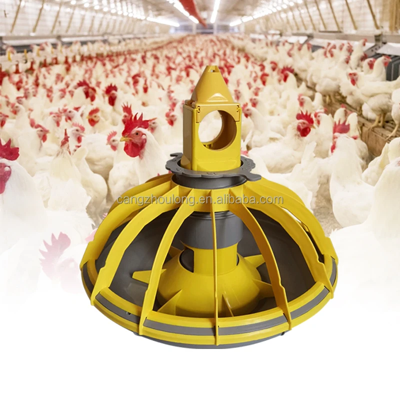 High Quality Save Cost Feeding Pan System For Chicken Farm Husbandry ...