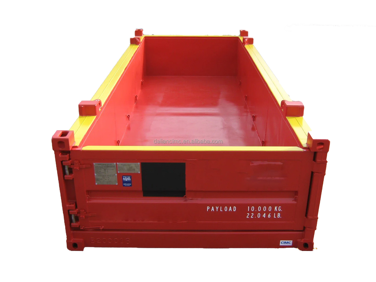 DNV OFFSHORE CONTAINER HALF HEIGHT OPEN TOP 24FT 20FT WITH DOORS PLT ...