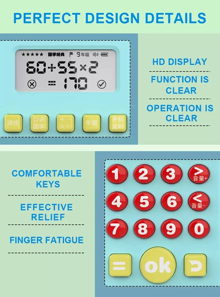 Cute Children Oral Practice Counter With Audio for Doing Sums Game Oral ...