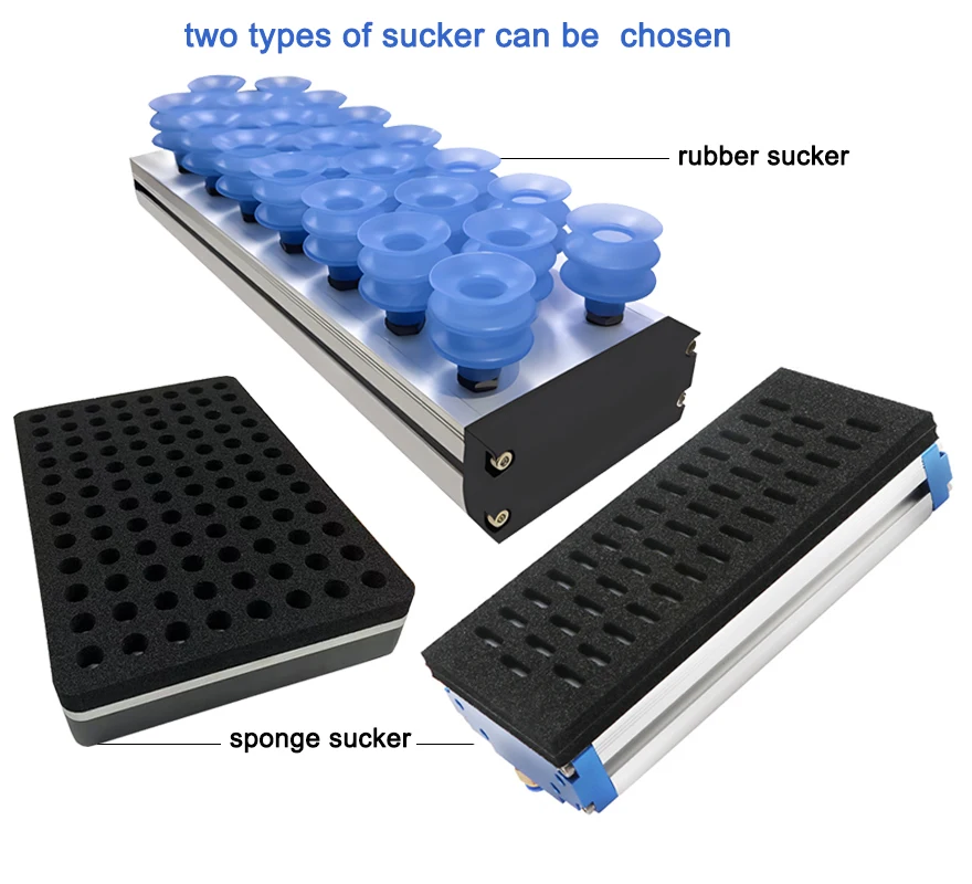 Industrial Robot Arm Vacuum Suction Cups for Palletizing