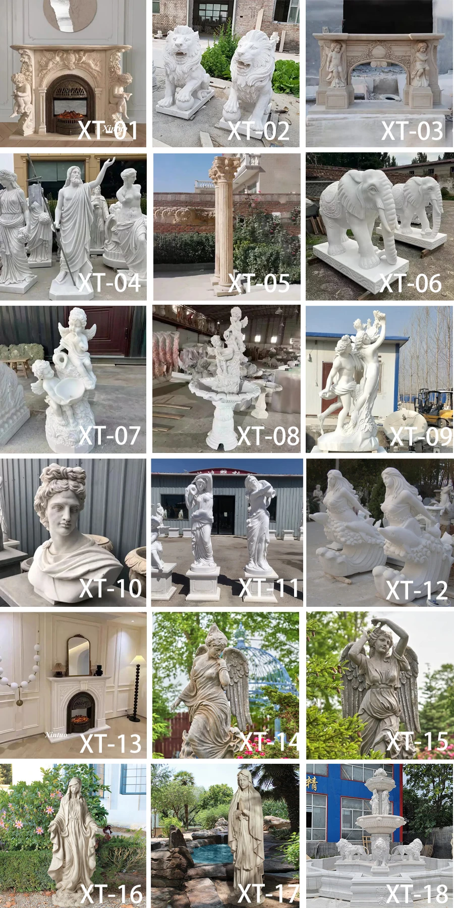 Hercules Wall and Farnese Hercules Planter Pots - Greek Mythology