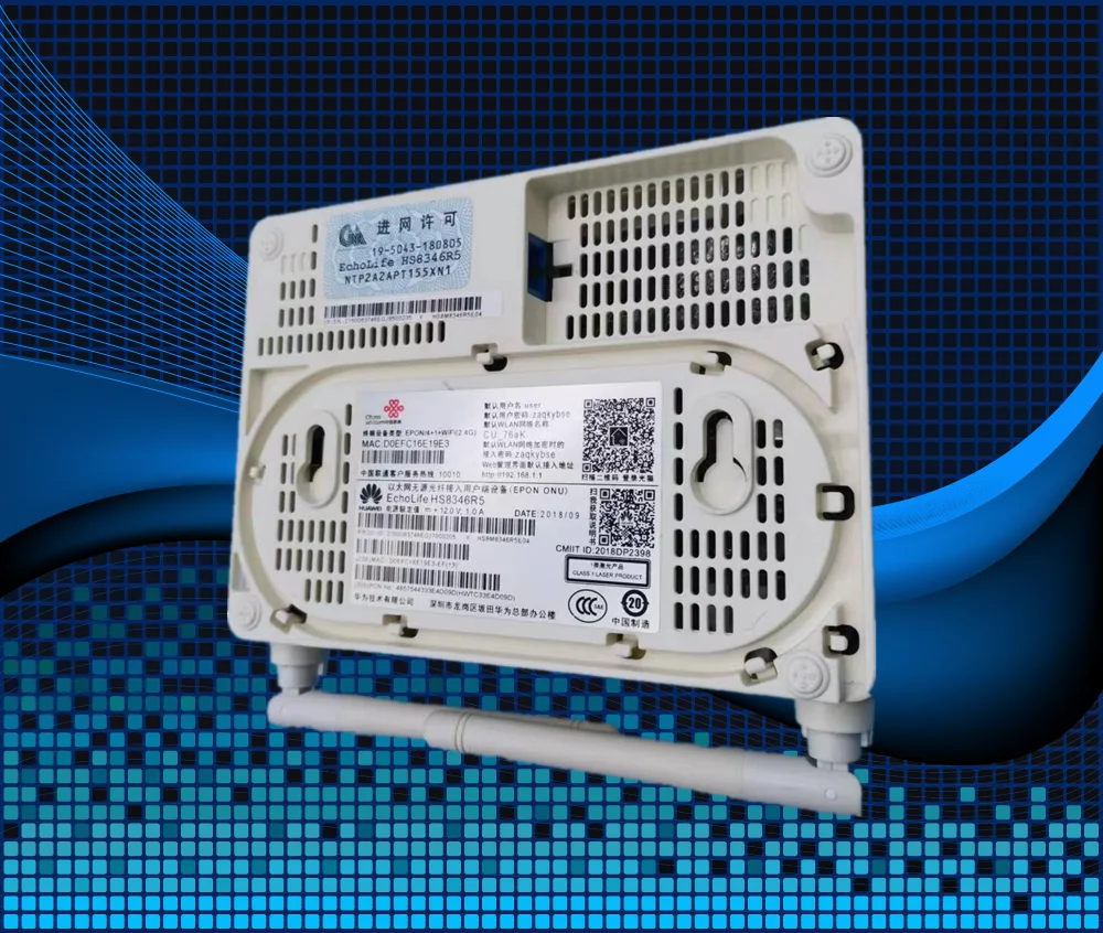 Fiber Optic Network Unit Gpon Xpon Hs8346r5 1ge+3fe 1tel 1usb 4ports ...