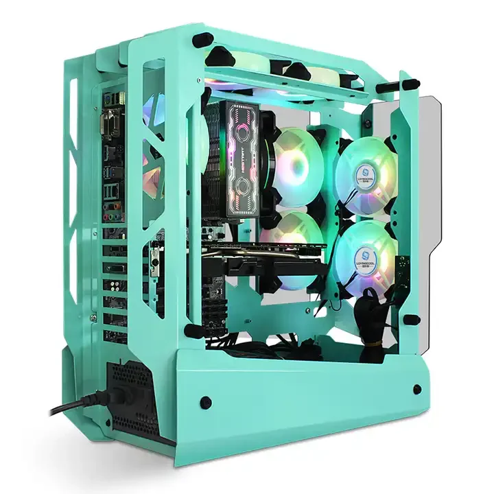 Christmas Customize Logo ATX PC Case Gaming Desktop Computer Cases ...