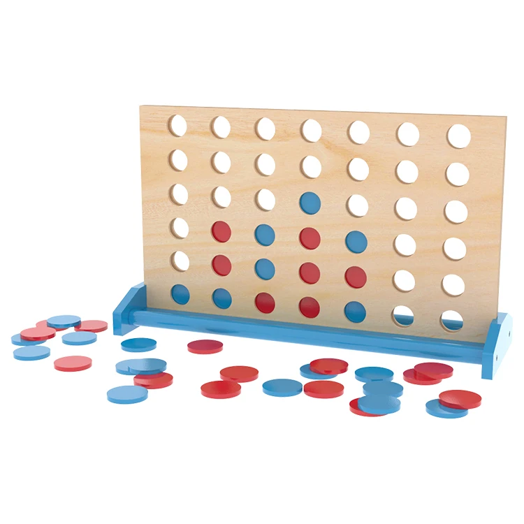 Nature Connect 4 Connect Four Gamewooden Garden Games Four In A Row Toys Buy Connect Four 