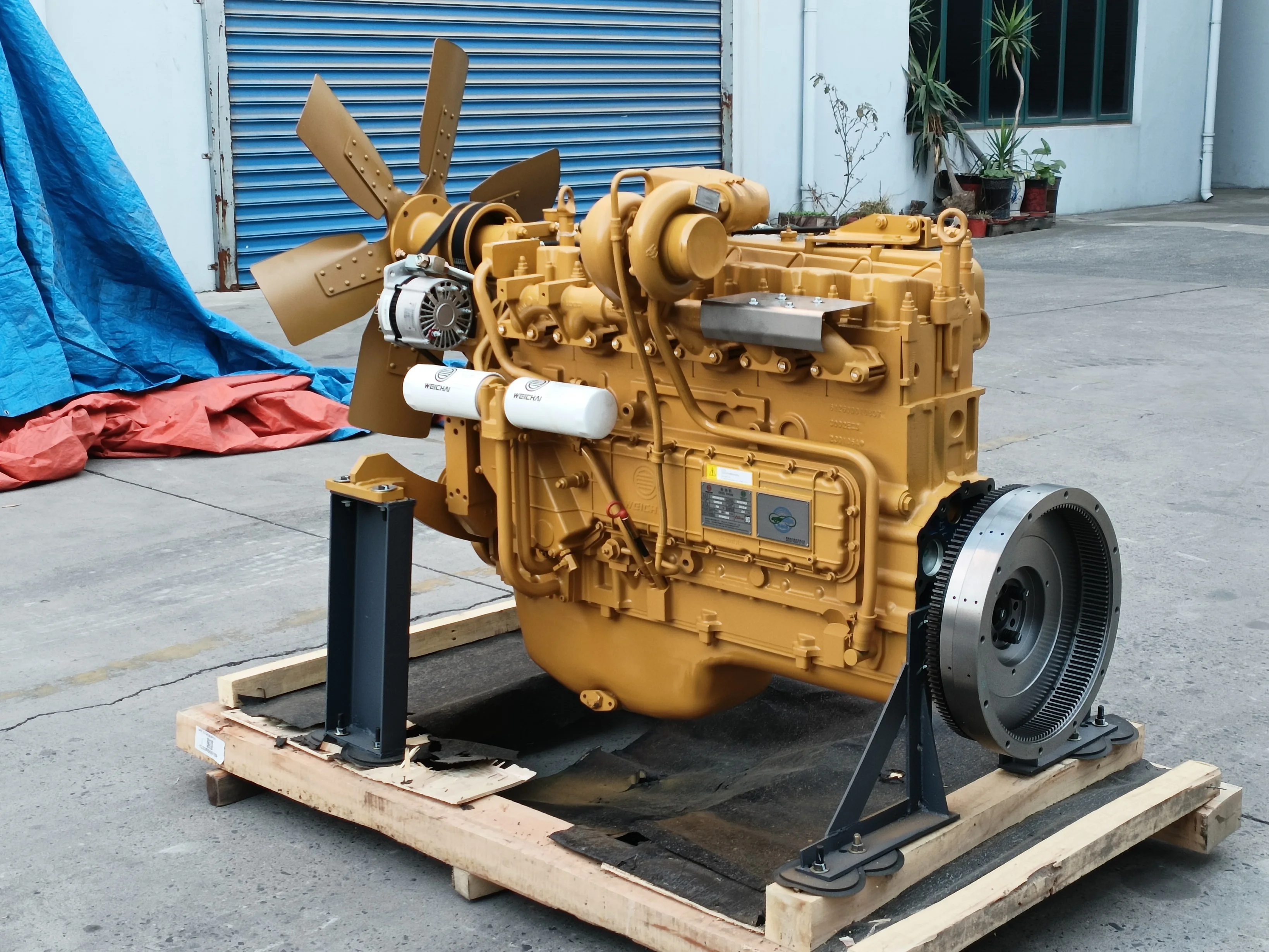 Genuine Wd10g178e25 Diesel Engine Water Cooled Motor 131 Kw/178 Hp/1850 ...