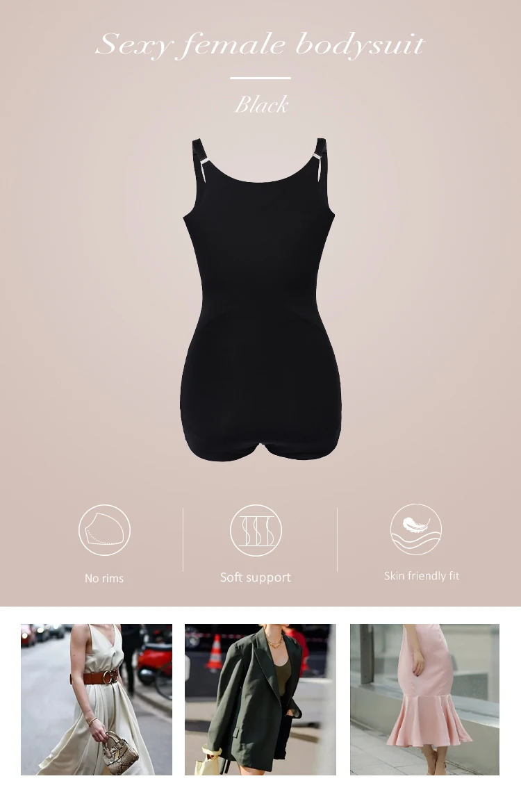 Seamless Body Shaper Button Crotch Enhancer Fajas Colombianas Waist ...