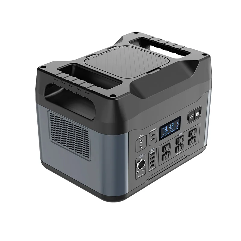 Portable Power Station 2200w (peak 2200w) Lithium Battery With Spare ...