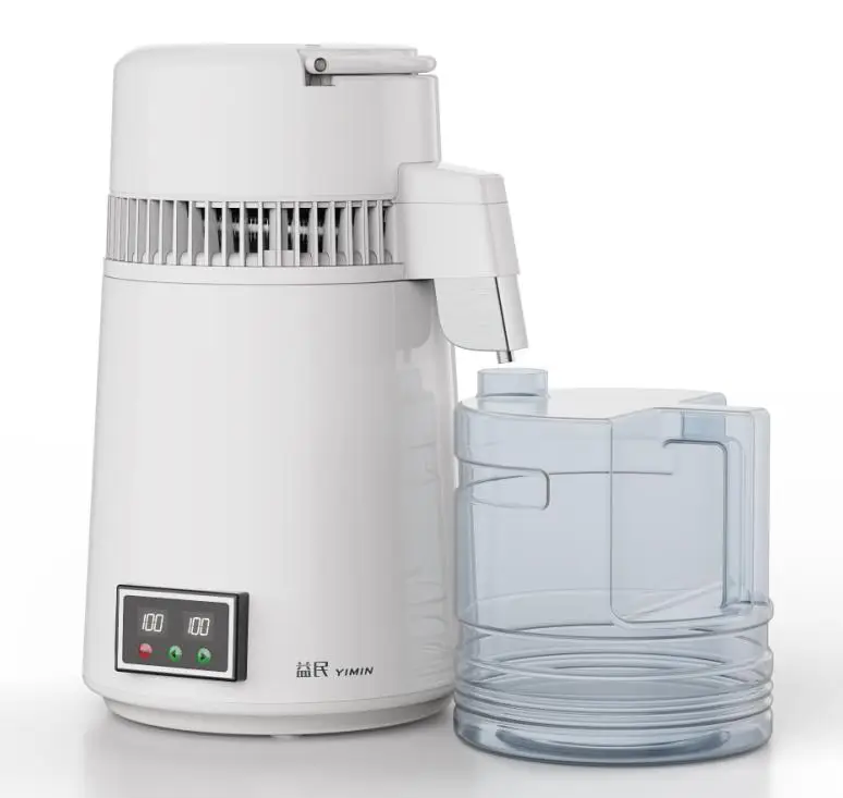 4L Brushed Water Distiller Purifier - 304 Stainless Steel