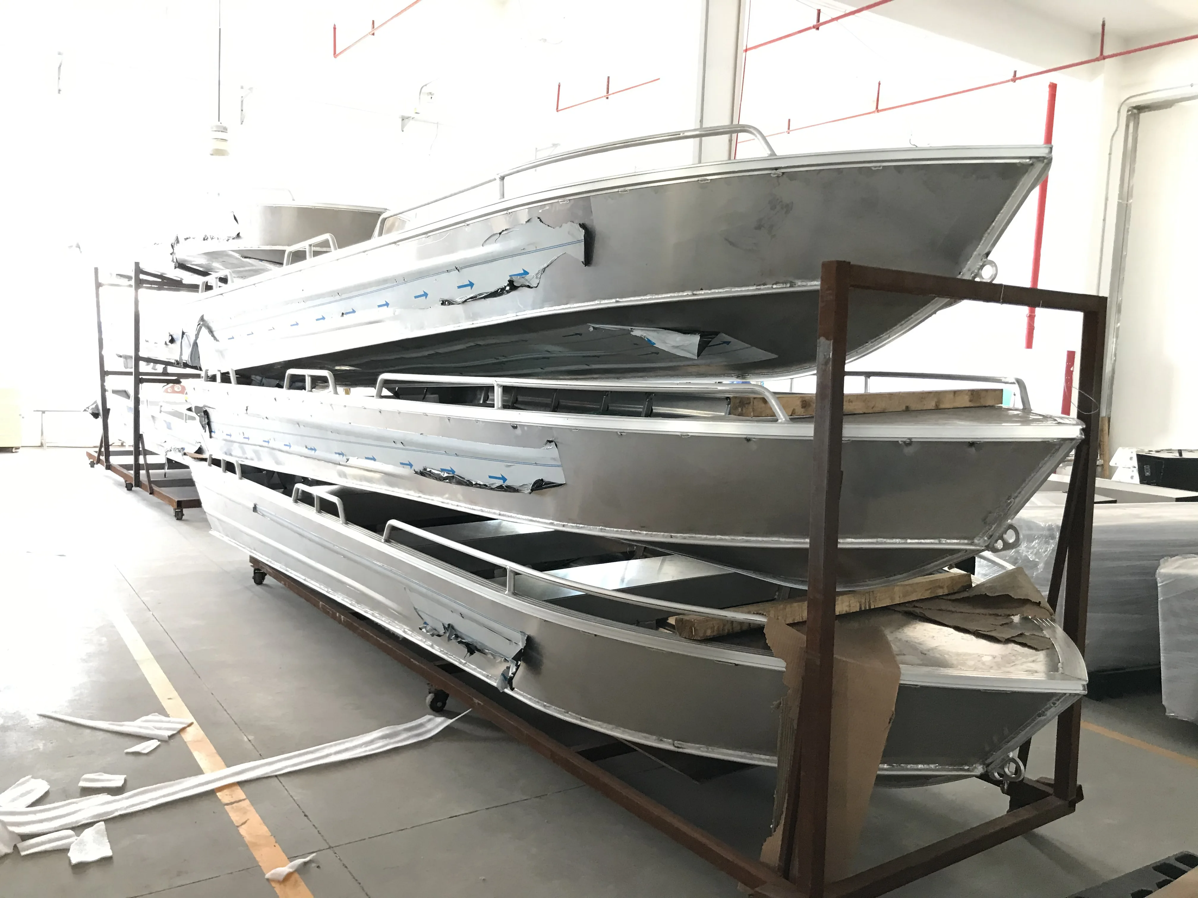 21 Foot 6.4m Hardtop Cuddy Cabin Cruiser Aluminum Boat Kit - Buy Cuddy ...