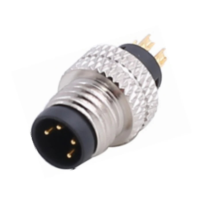M8 Connector For Overmolding With 3/4/6/8 Pins A-coding Robust ...