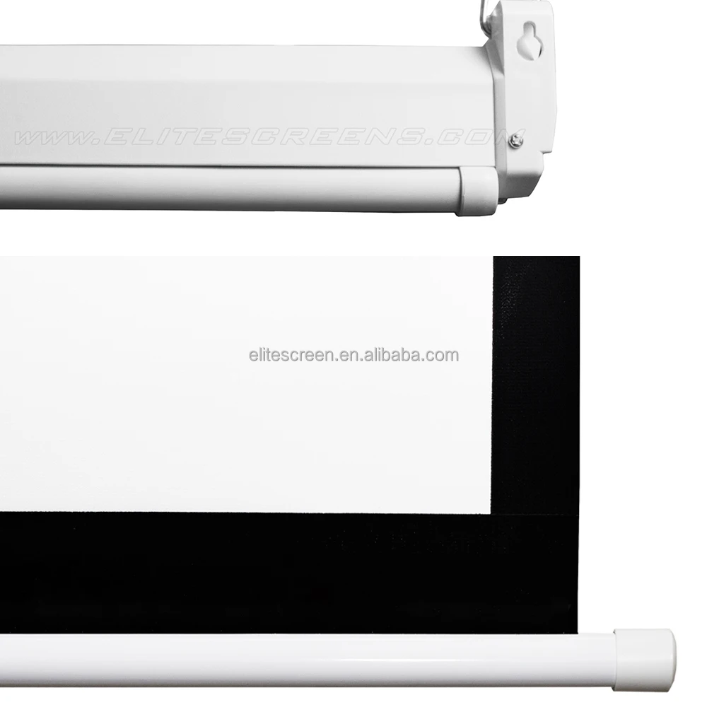 Manual Pull Down Projection Screen Series With Auto Lock Projector ...