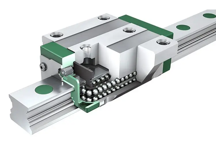 Discharge Manufacturing Machine Slide Guide Linear Bearing For Aluminum ...