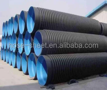 18 12 Inch Plastic Corrugated Culvert Pipe Manufacturer - Buy Double ...