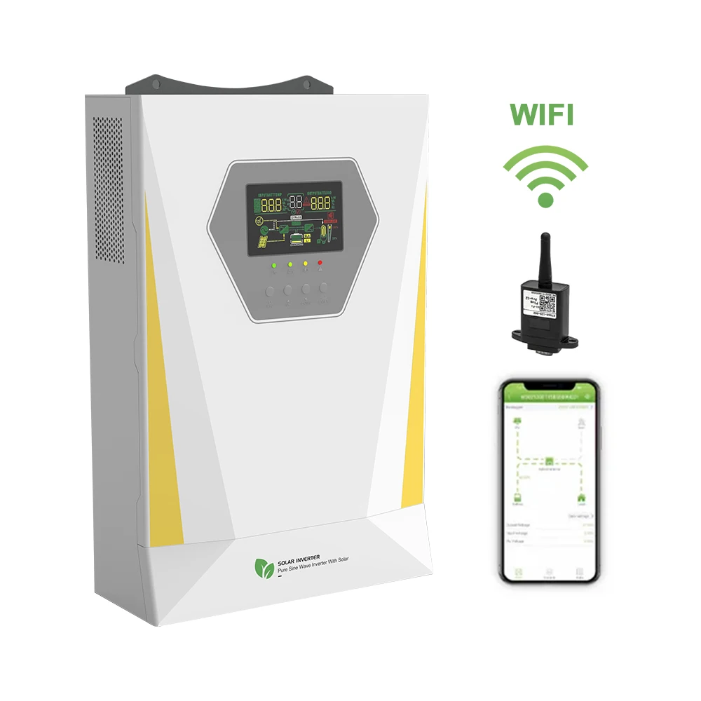 3kw 5kw 24v/48v Off Grid Solar Inverter Pure Sine Wave Single Power ...