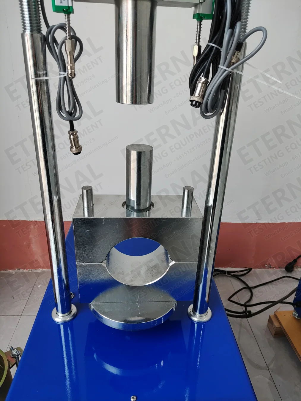 Marshall/cbr Test Machine Digital Measurement 50 Kn For Soil - Buy Cbr ...