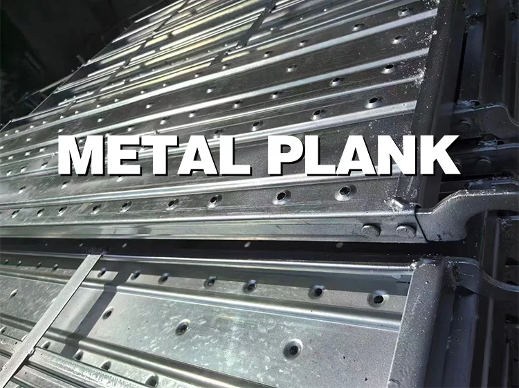 Galvanized Building Ladder Platform Ringlock Scaffolding Steel Metal ...