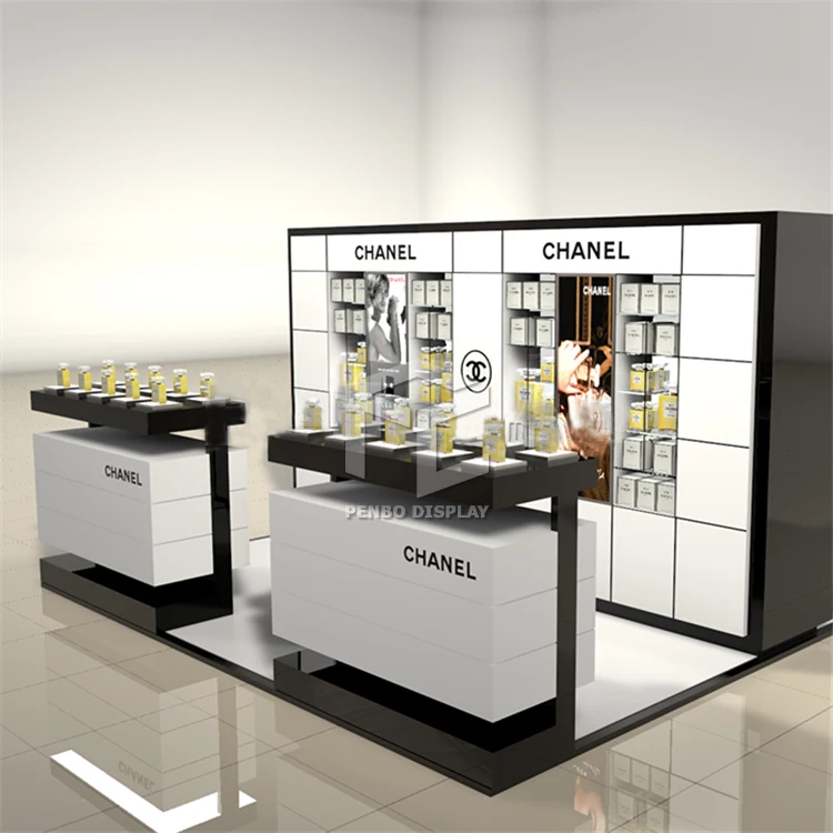 Luxury Perfume Kiosk Wooden Perfume Display Showcase For Sale - Buy ...