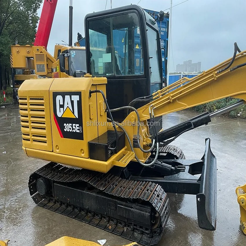 Mini Used Excavator Epa Shandong Cat 305.5e Earth Auger For Mini ...