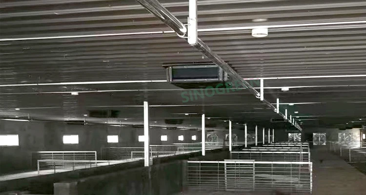 Poultry Farm Ventilation | SinoGreen Barn air Inlet Ceiling Inlets ...