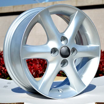 Full Silver 15x6.0j Et45 Cb54.1 Pcd4x100 4hole Six Spoke Custom Forged ...